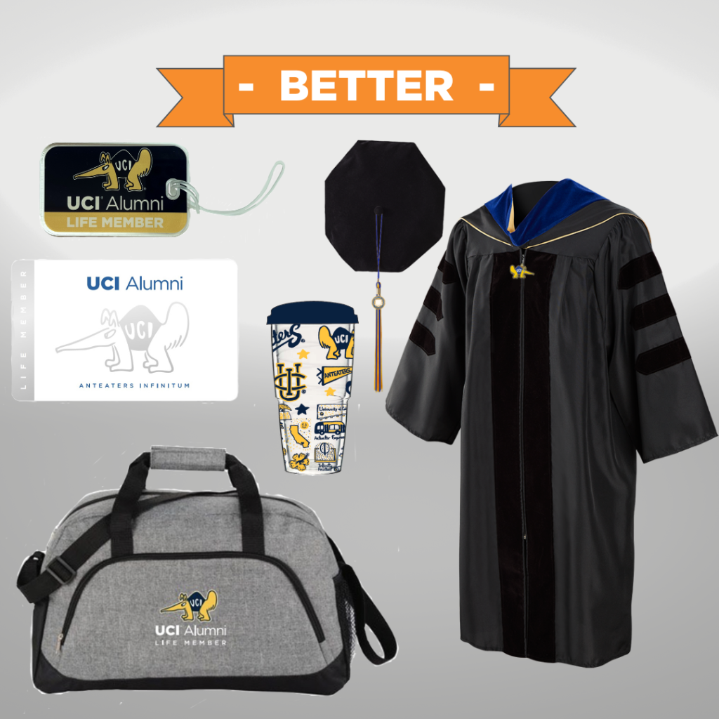 Doctorate Experience – UCI Cap and Gown